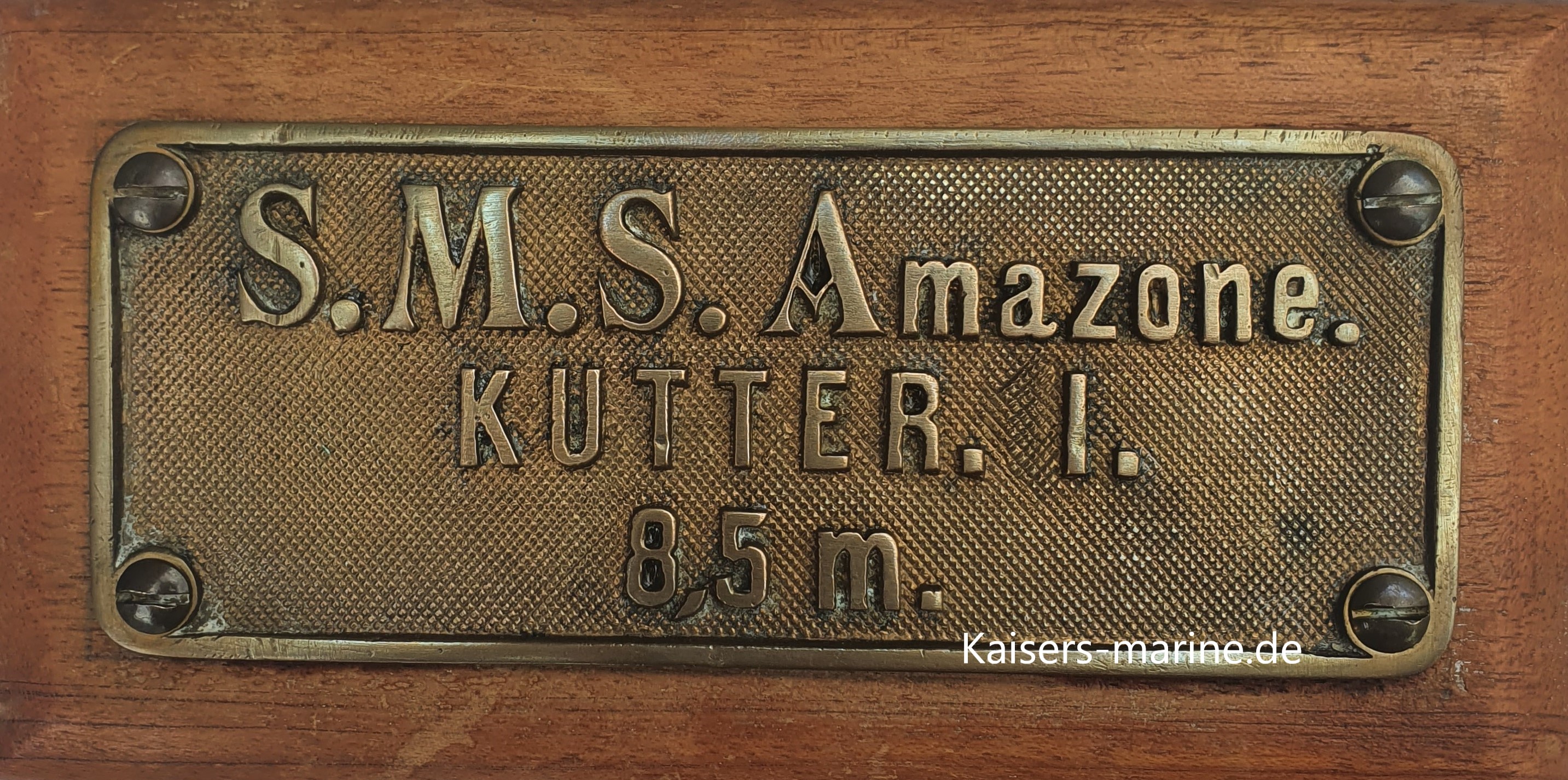 Kaisers Marine - Sammlung - SMS AMAZONE