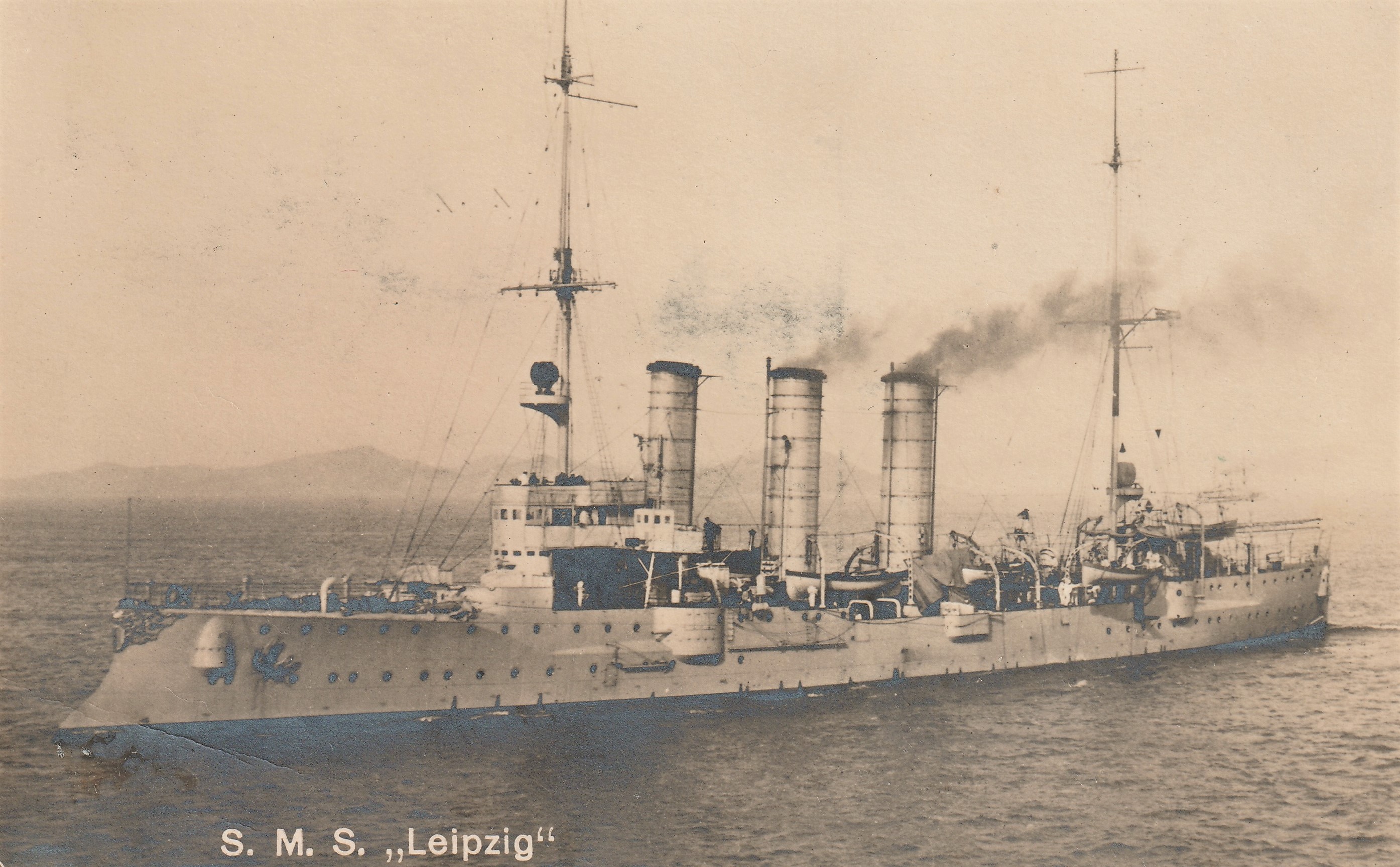 Kaisers Marine - Sammlung - SMS LEIPZIG (1905)