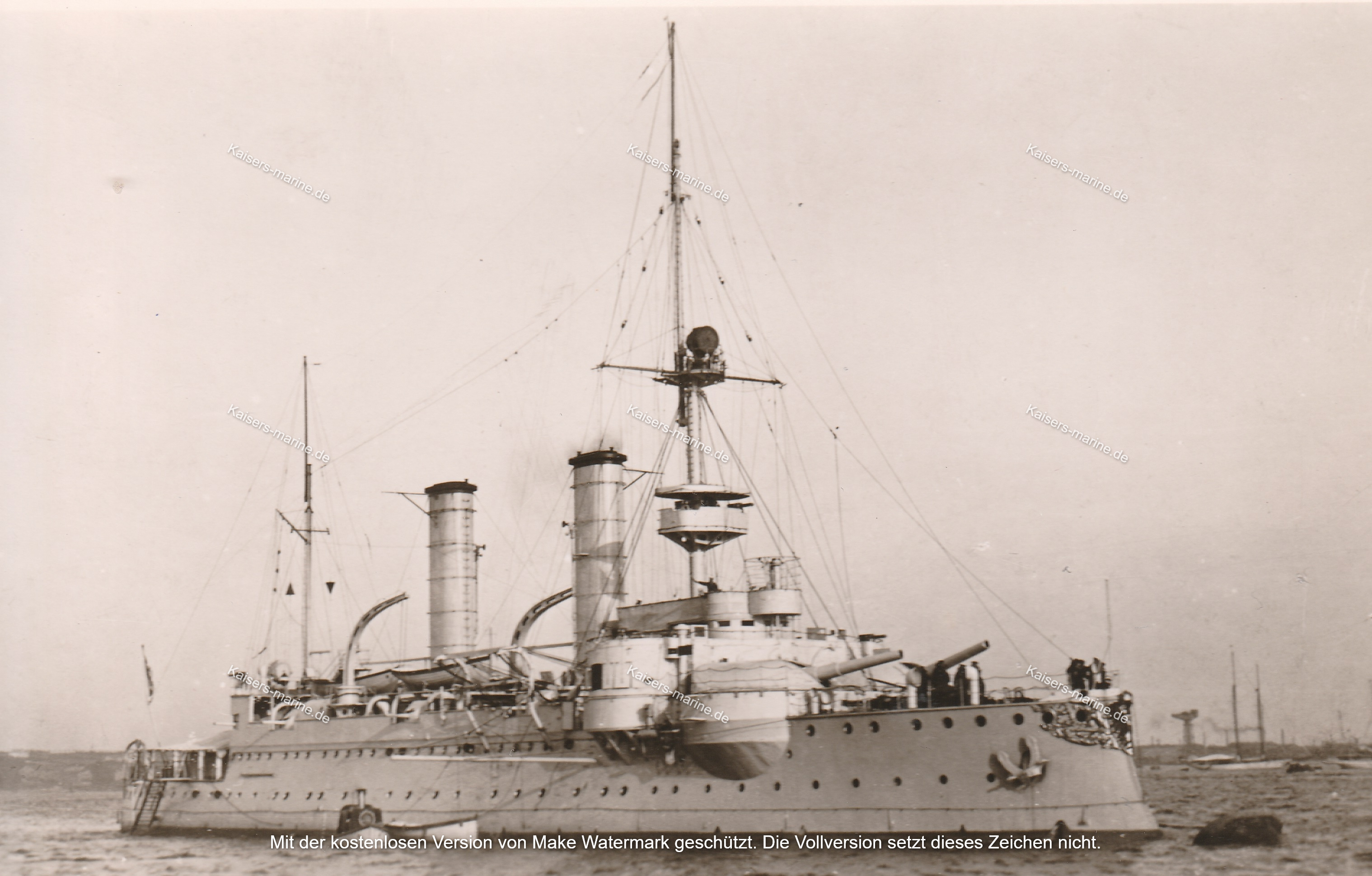Kaisers Marine - Sammlung - SMS AEGIR