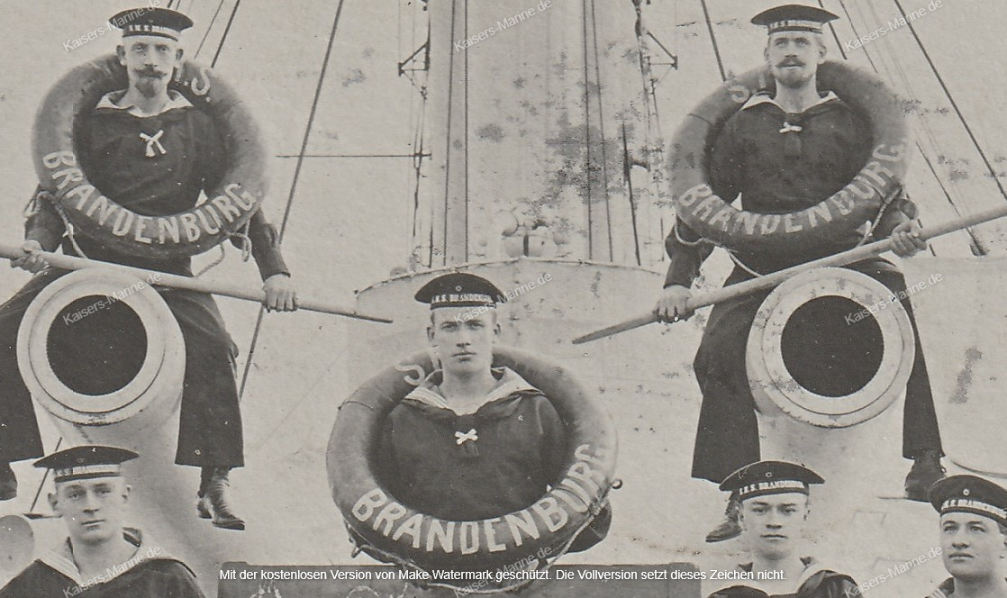 Kaisers Marine - Sammlung - SMS BRANDENBURG