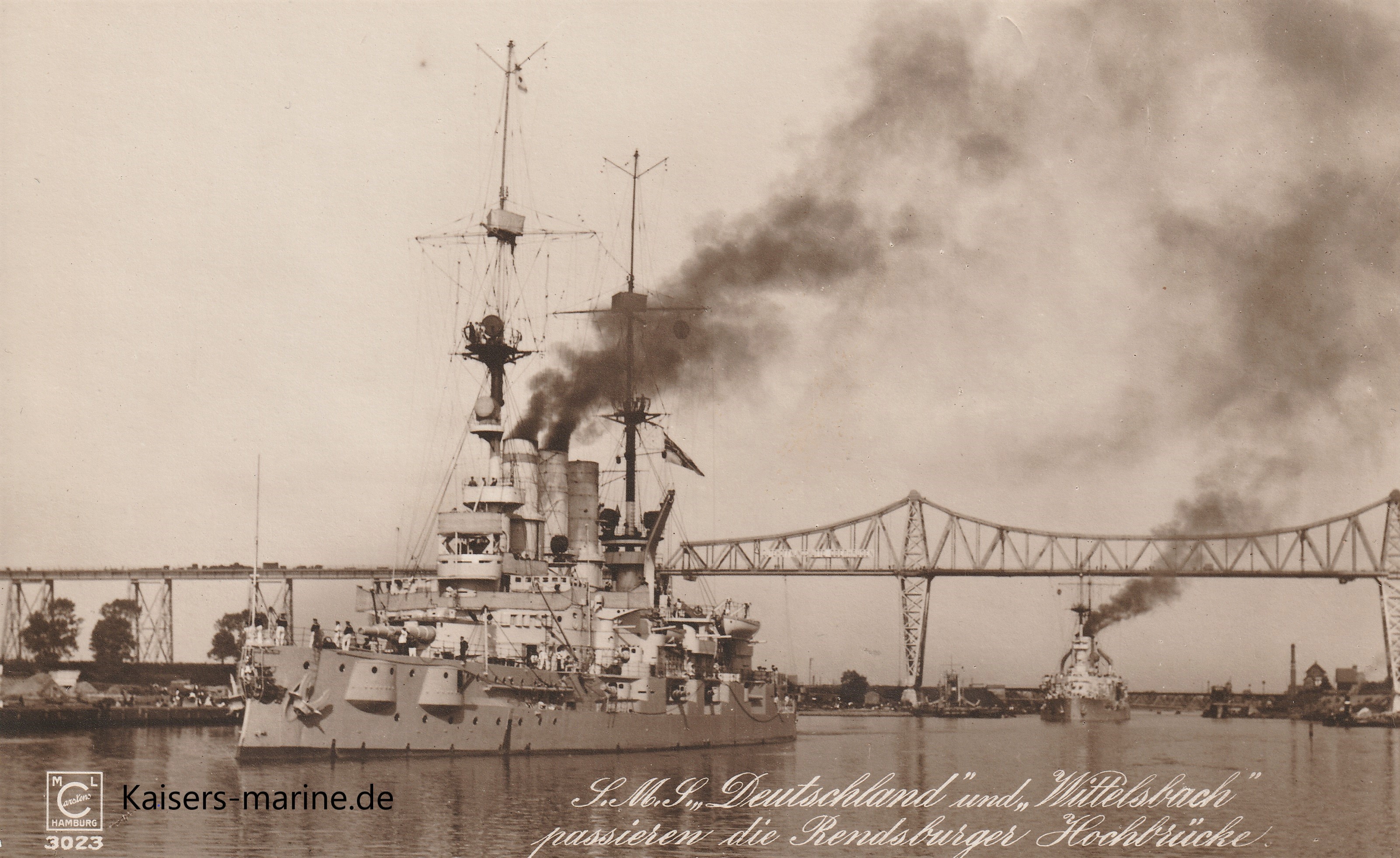 Schiffe der Kaiserlichen Marine - SMS Deutschland