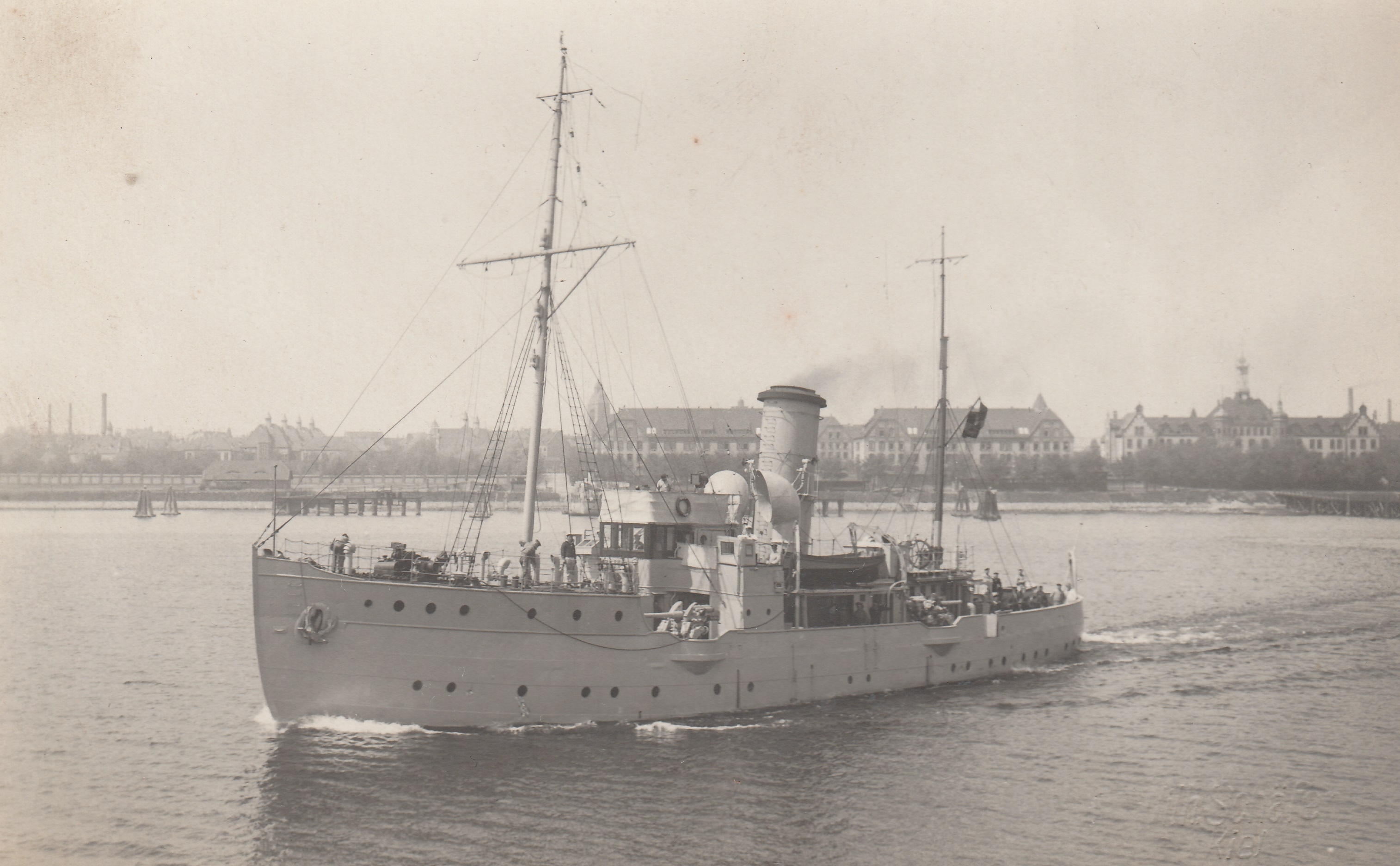 Kaisers Marine - Sammlung - SMS FUCHS (1905)