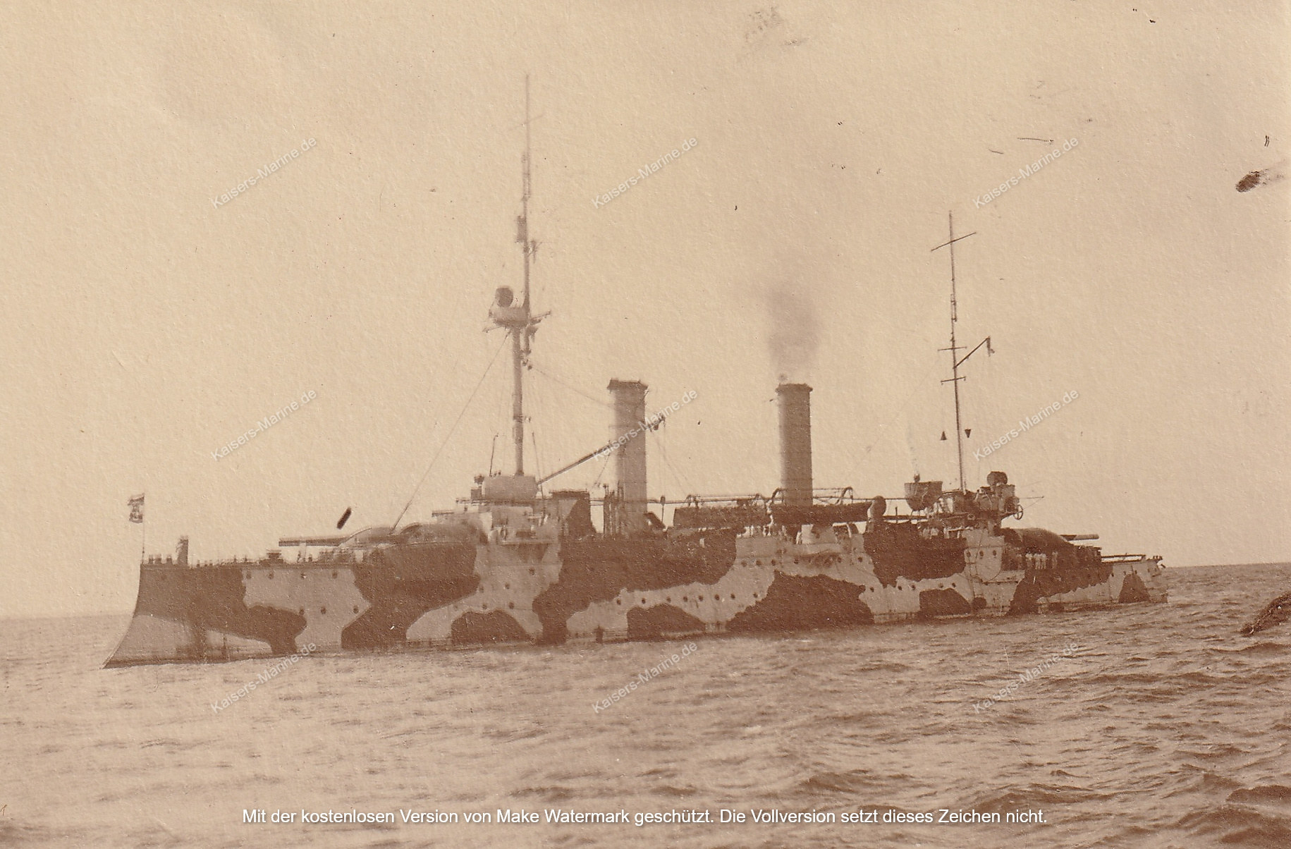 Kaisers Marine - Sammlung - SMS HAGEN