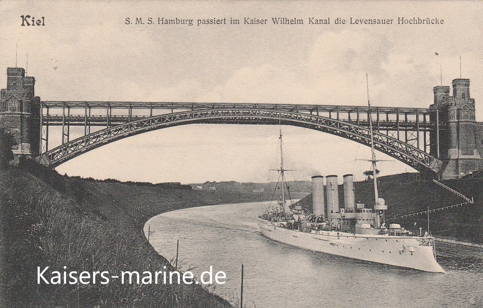 Schiffe der Kaiserlichen Marine - SMS Hamburg