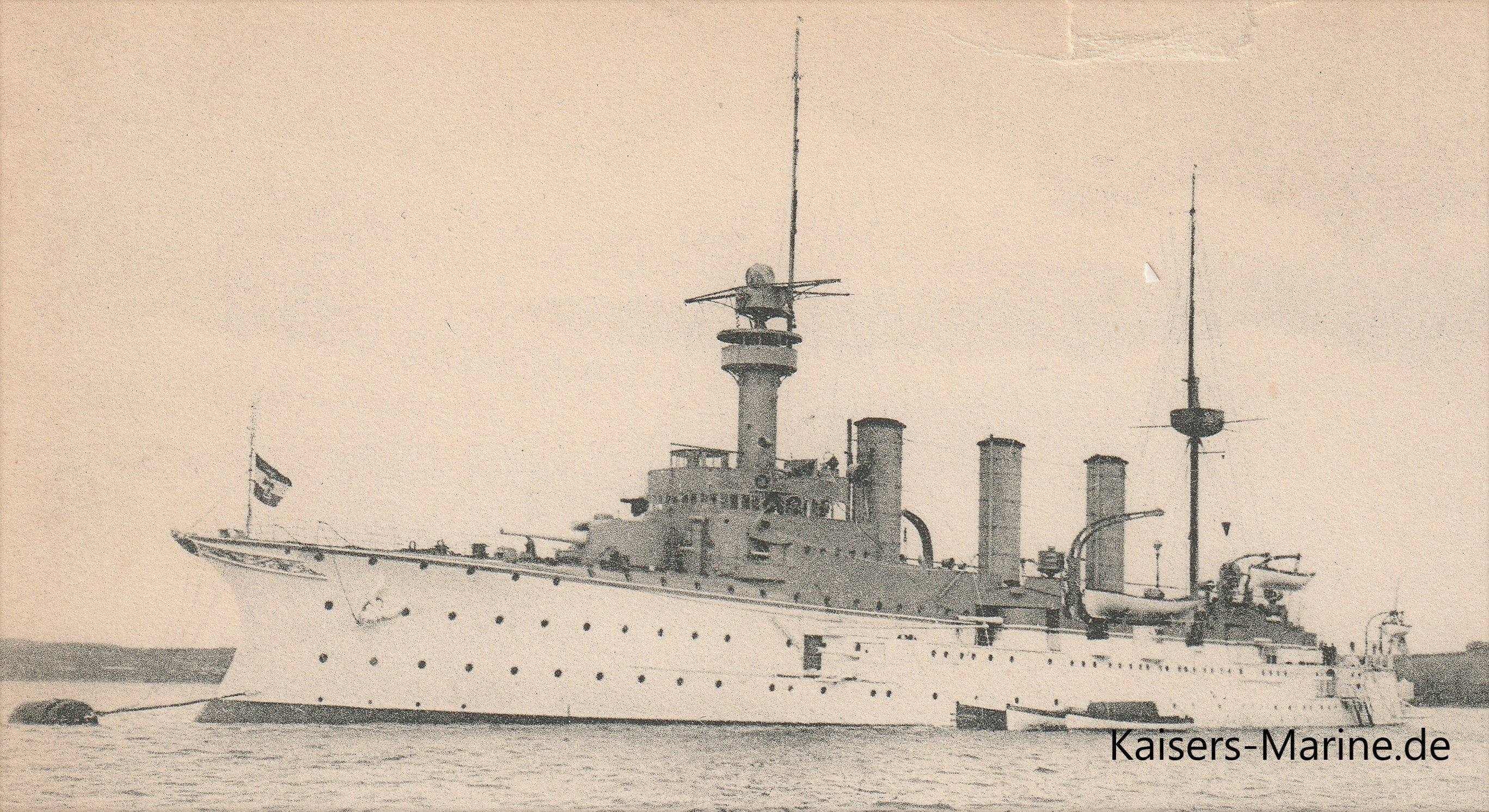 Kaisers Marine - Sammlung - SMS HERTHA (1897)