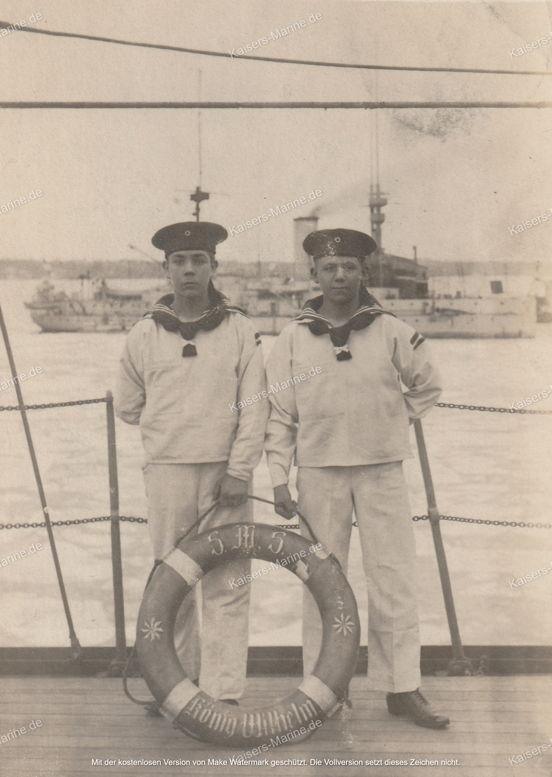 Kaisers Marine - Sammlung - SMS KÖNIG WILHELM