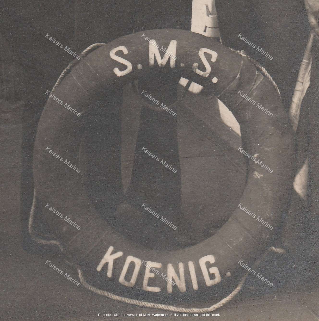 Kaisers Marine - Sammlung - SMS KÖNIG
