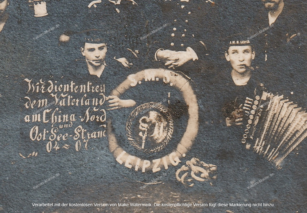 Kaisers Marine - Sammlung - SMS LEIPZIG (1905)