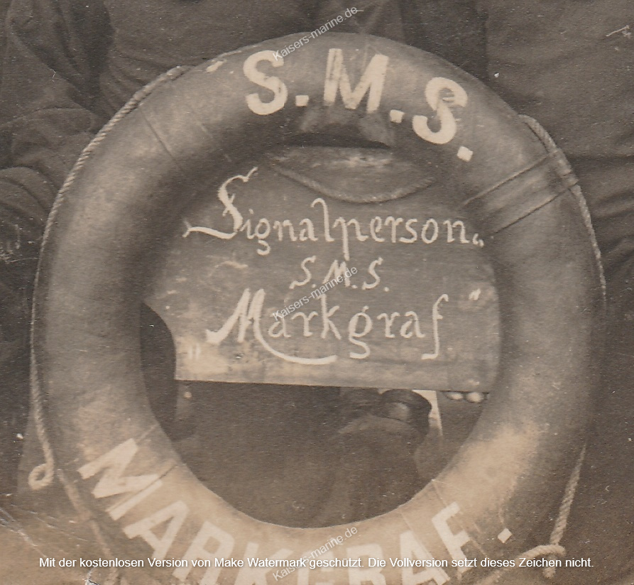 Kaisers Marine - Sammlung - SMS MARKGRAF
