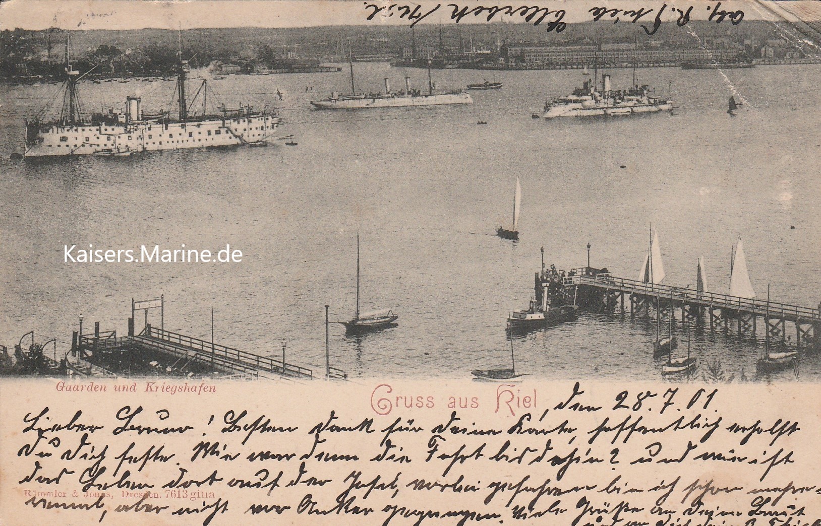 Kaisers Marine - Sammlung - SMS MARS