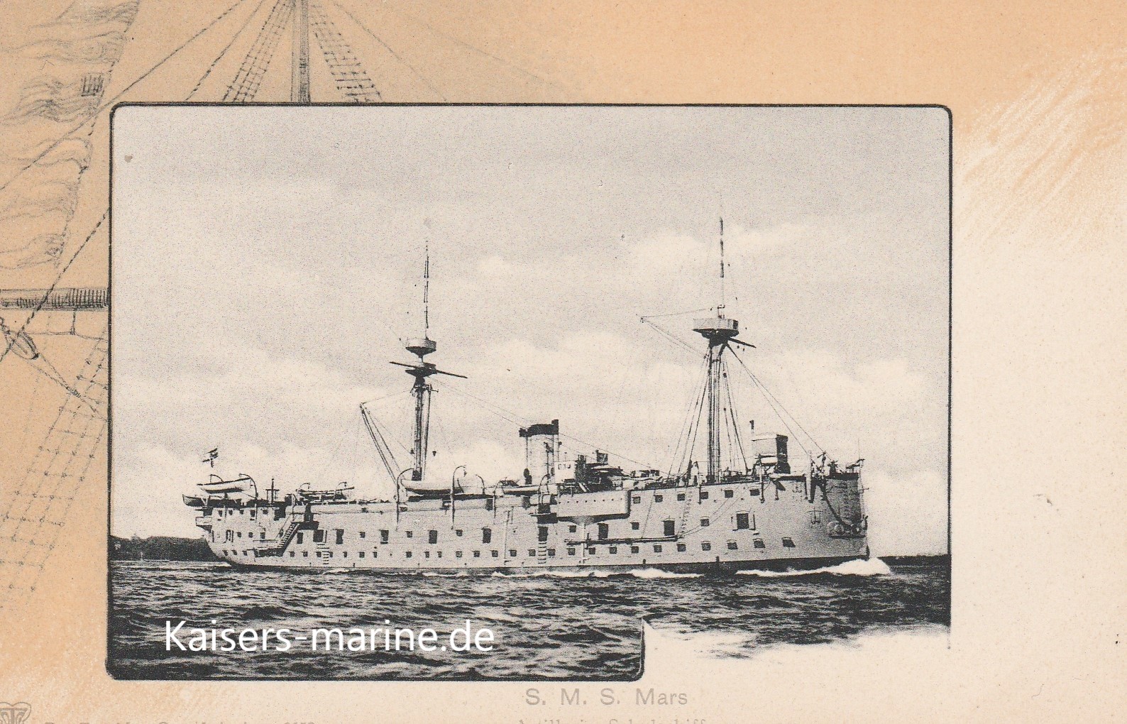 Kaisers Marine - Sammlung - SMS MARS