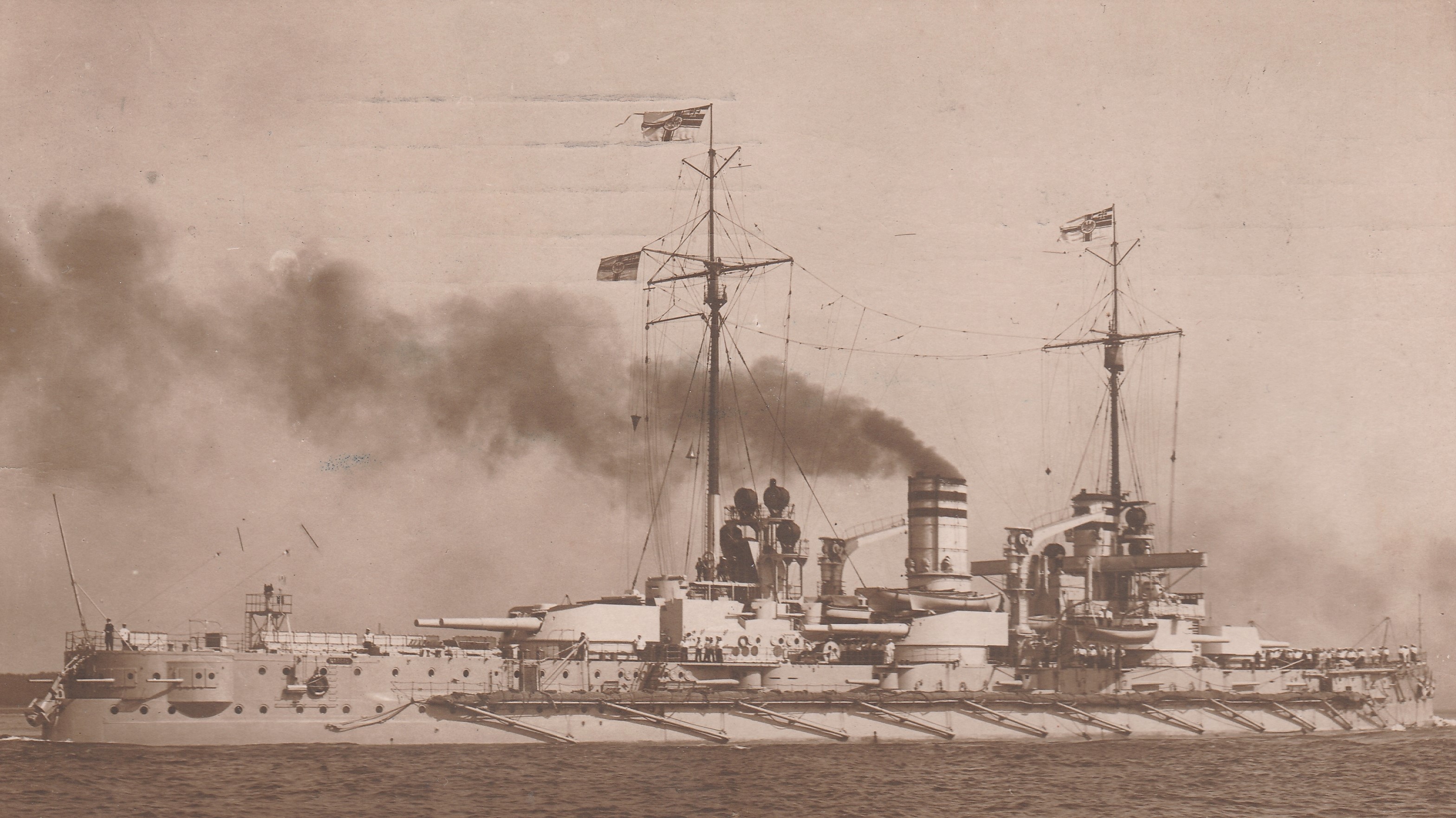 Kaisers Marine - Sammlung - SMS NASSAU