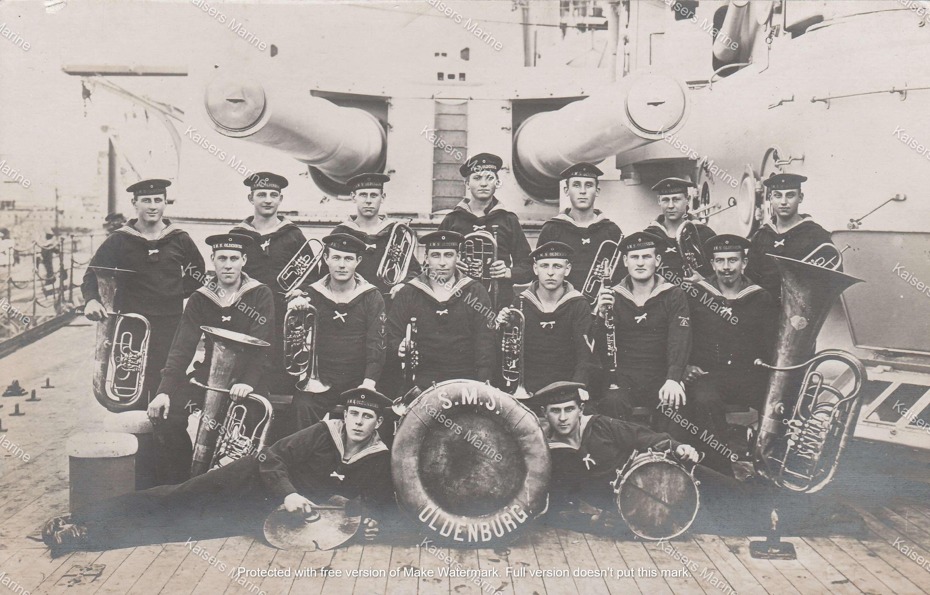 Kaisers Marine - Sammlung - SMS OLDENBURG