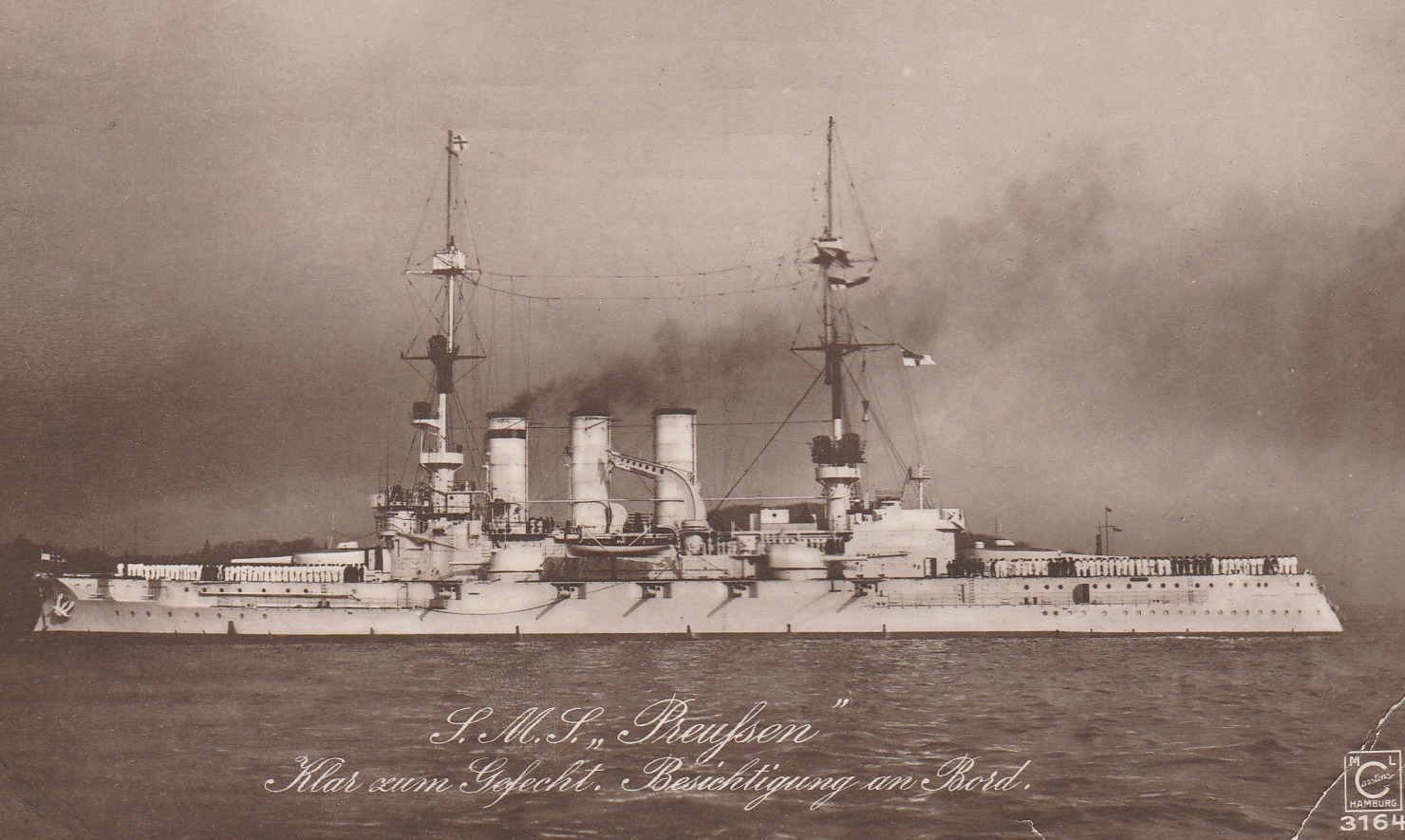 Kaisers Marine - Sammlung - SMS PREUSSEN (1903)