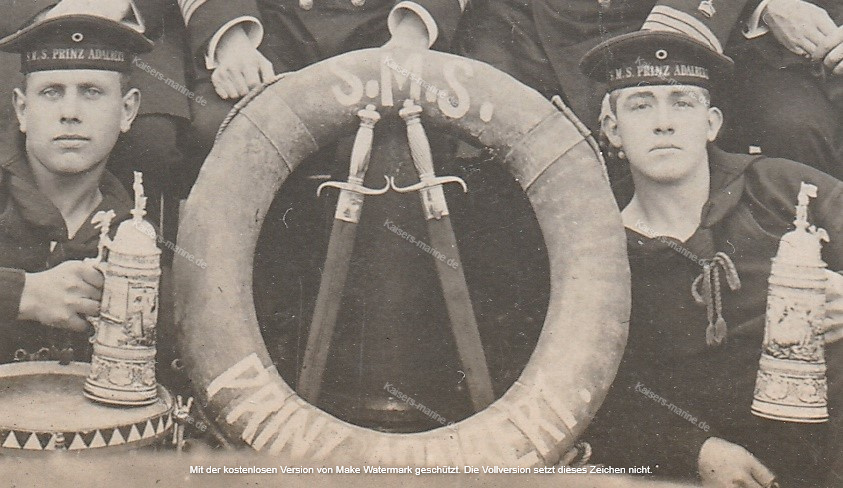 Kaisers Marine - Sammlung - SMS PRINZ ADALBERT (1901)