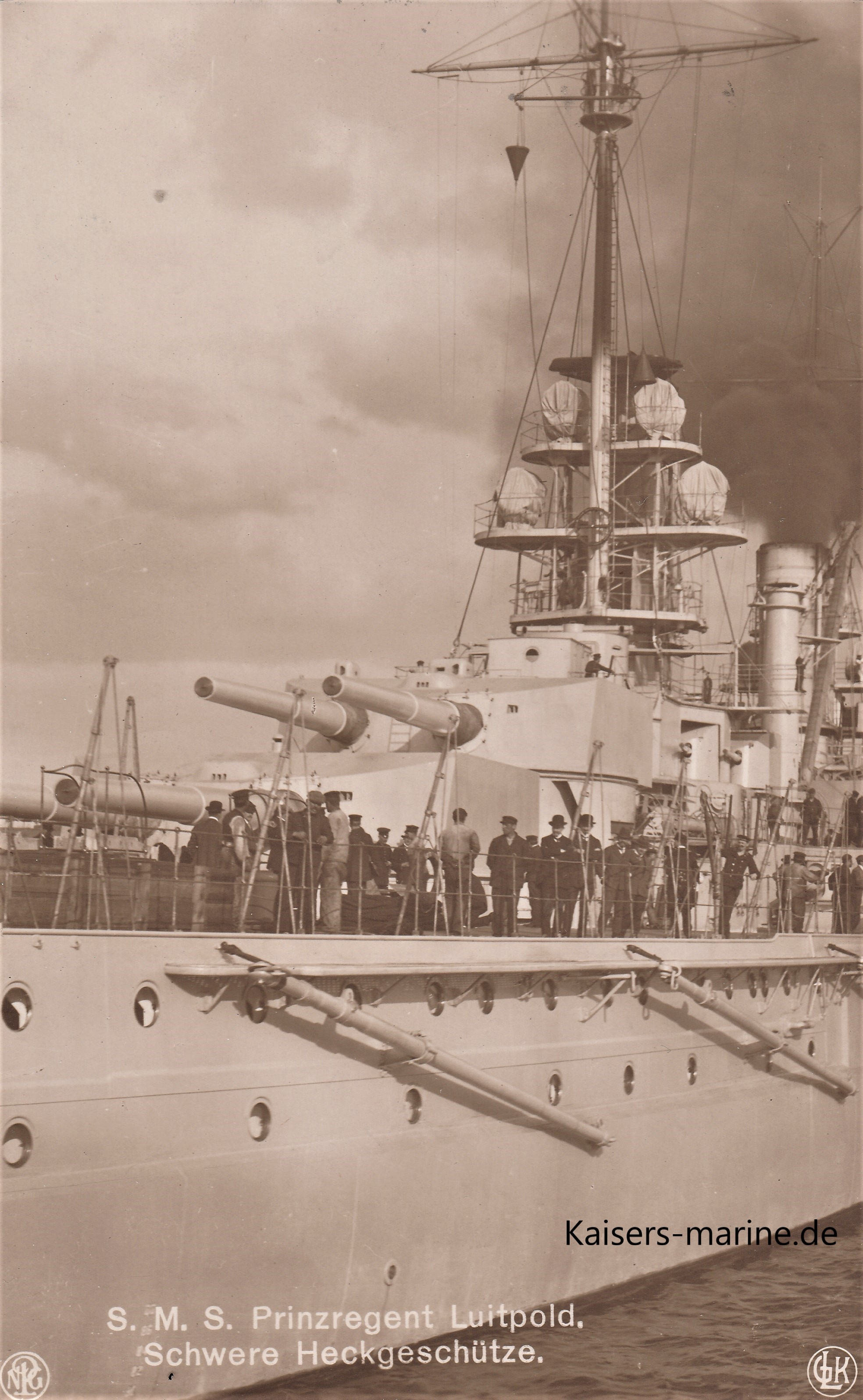 Kaisers Marine - Sammlung - SMS PRINZREGENT LUITPOLD