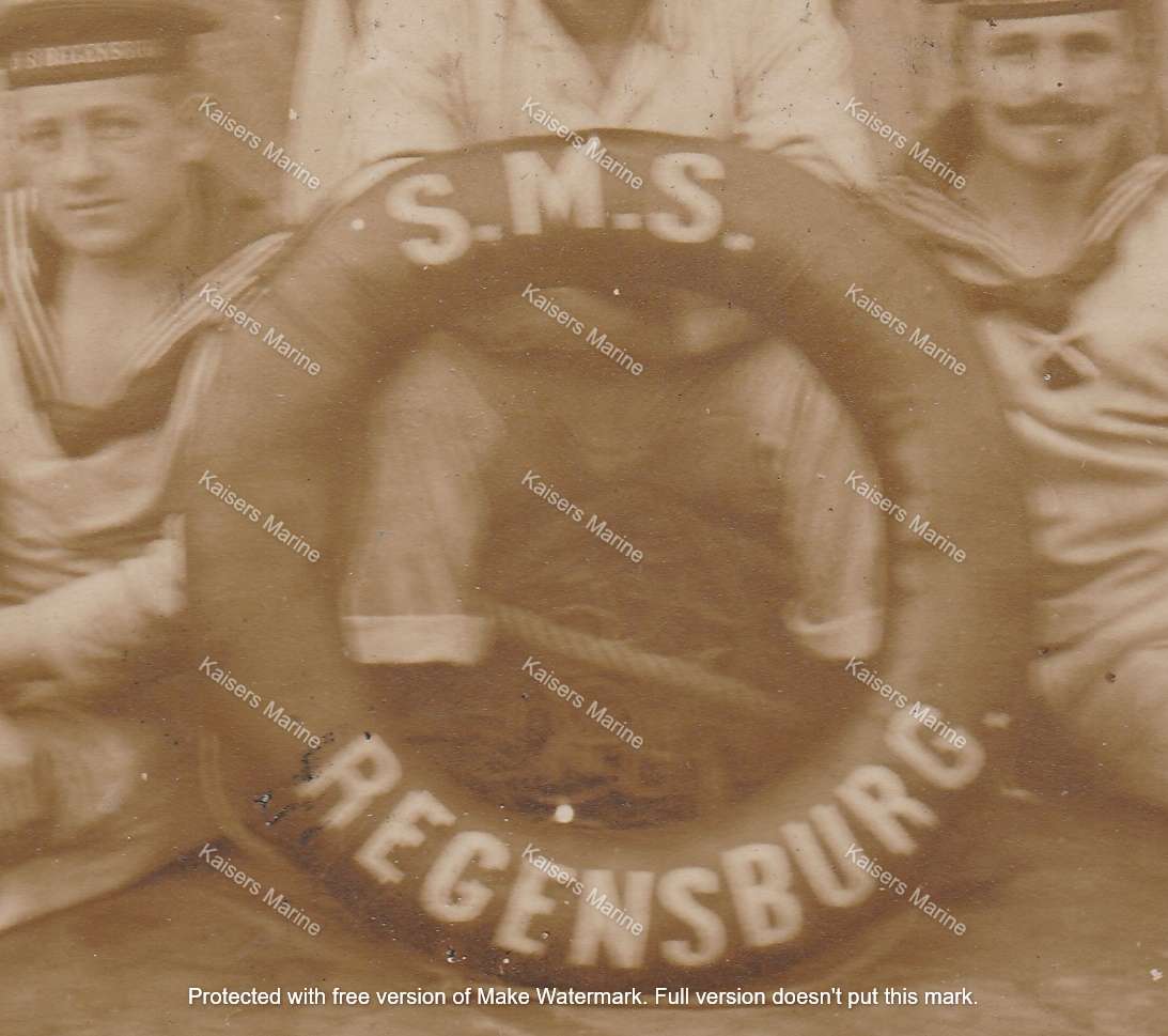 Kaisers Marine - Sammlung - SMS REGENSBURG