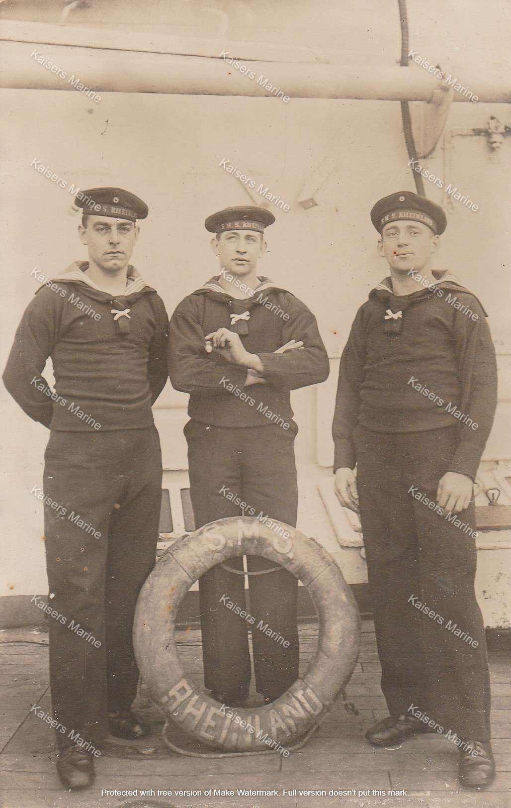 Kaisers Marine - Sammlung - SMS RHEINLAND