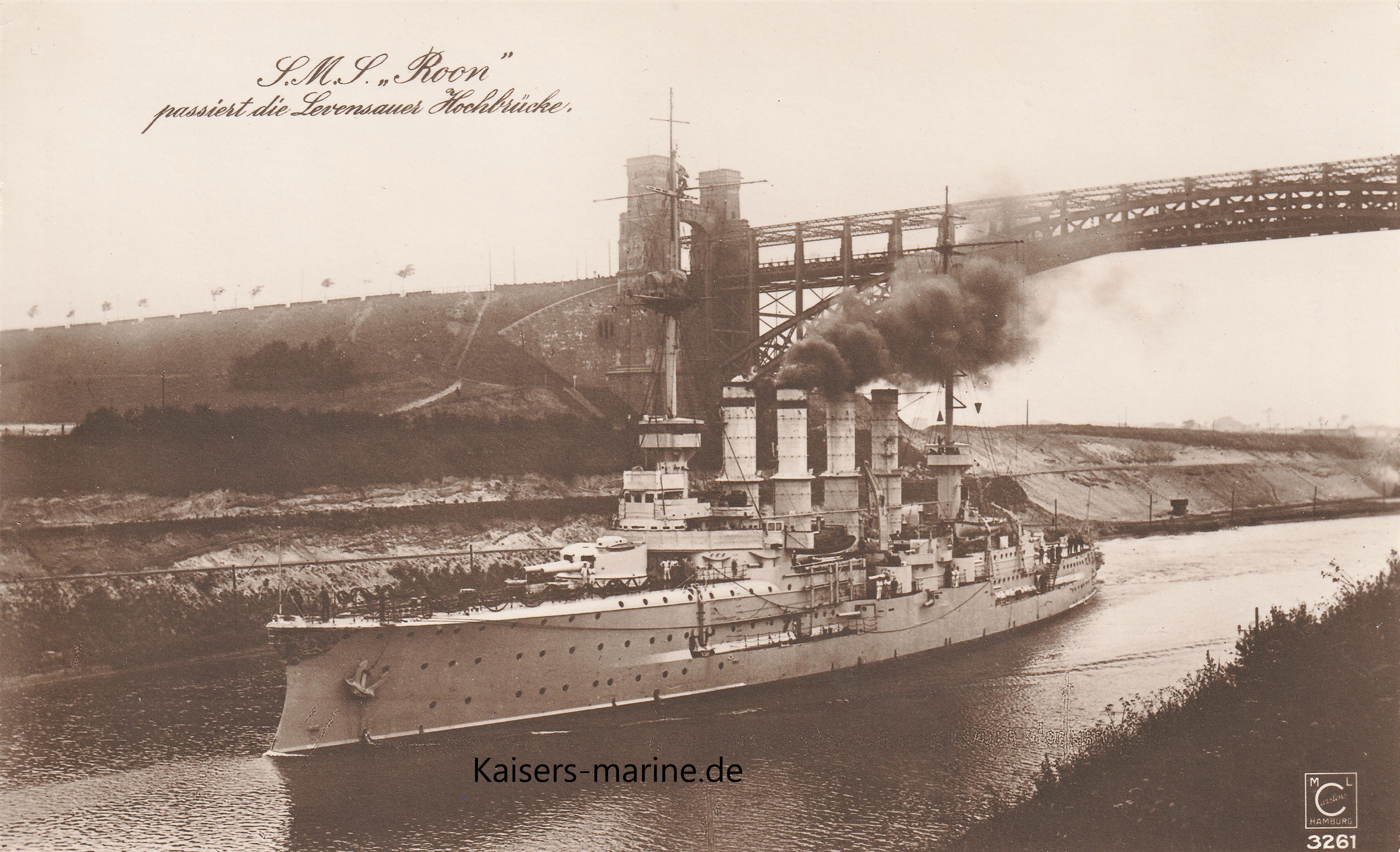 Kaisers Marine - Sammlung - SMS ROON