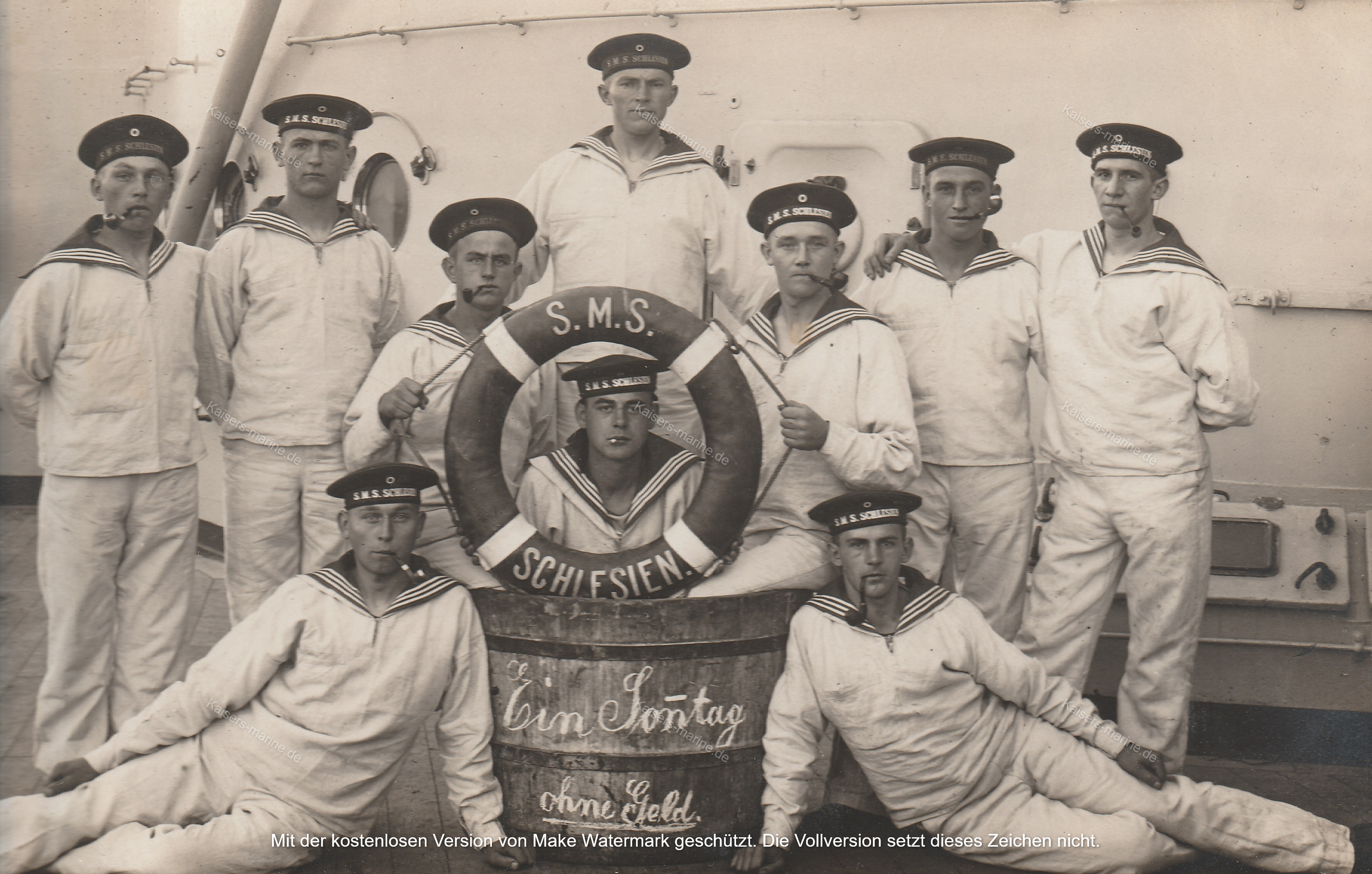 Kaisers Marine - Sammlung - SMS SCHLESIEN