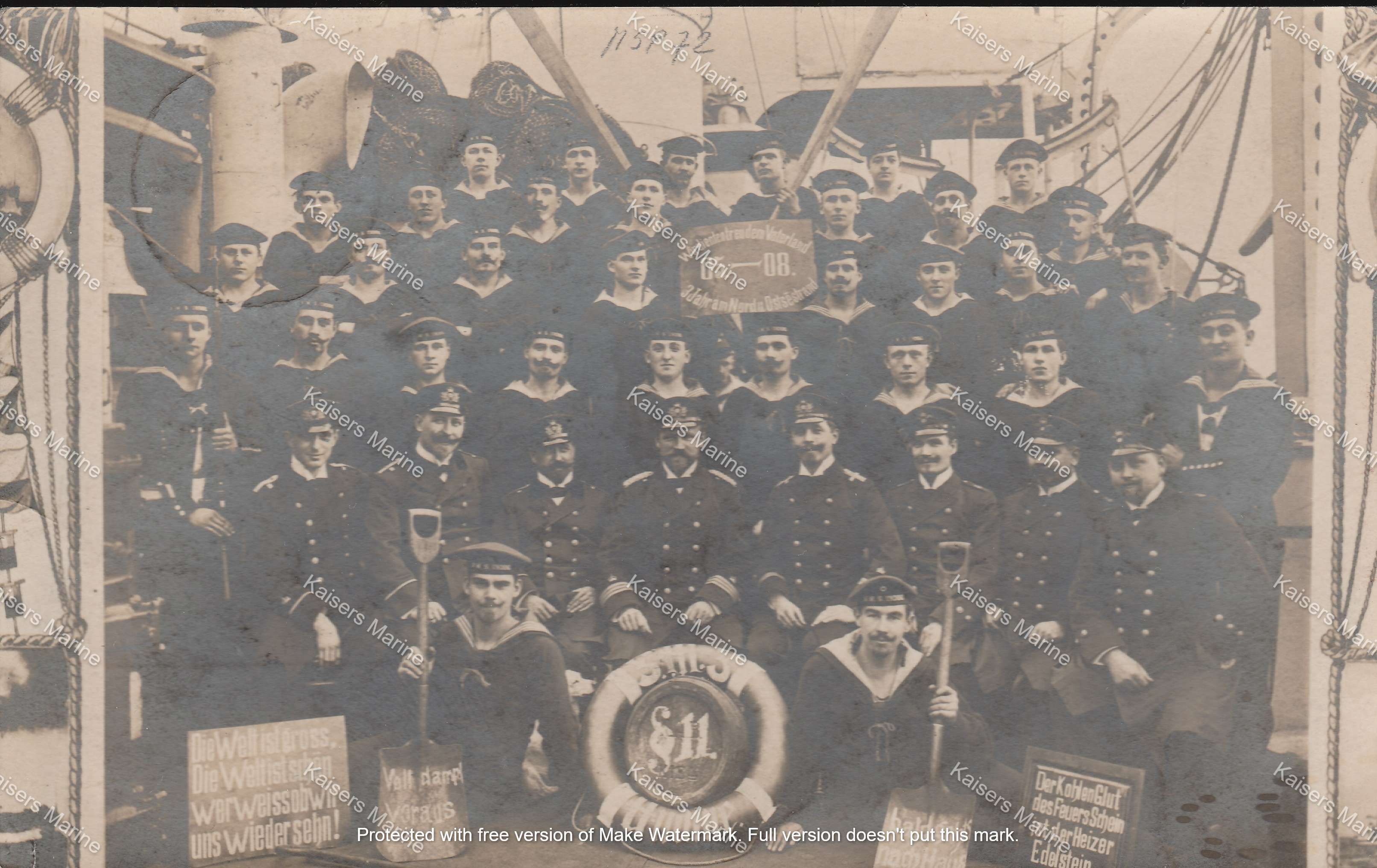 Kaisers Marine - Sammlung - SMS UNDINE