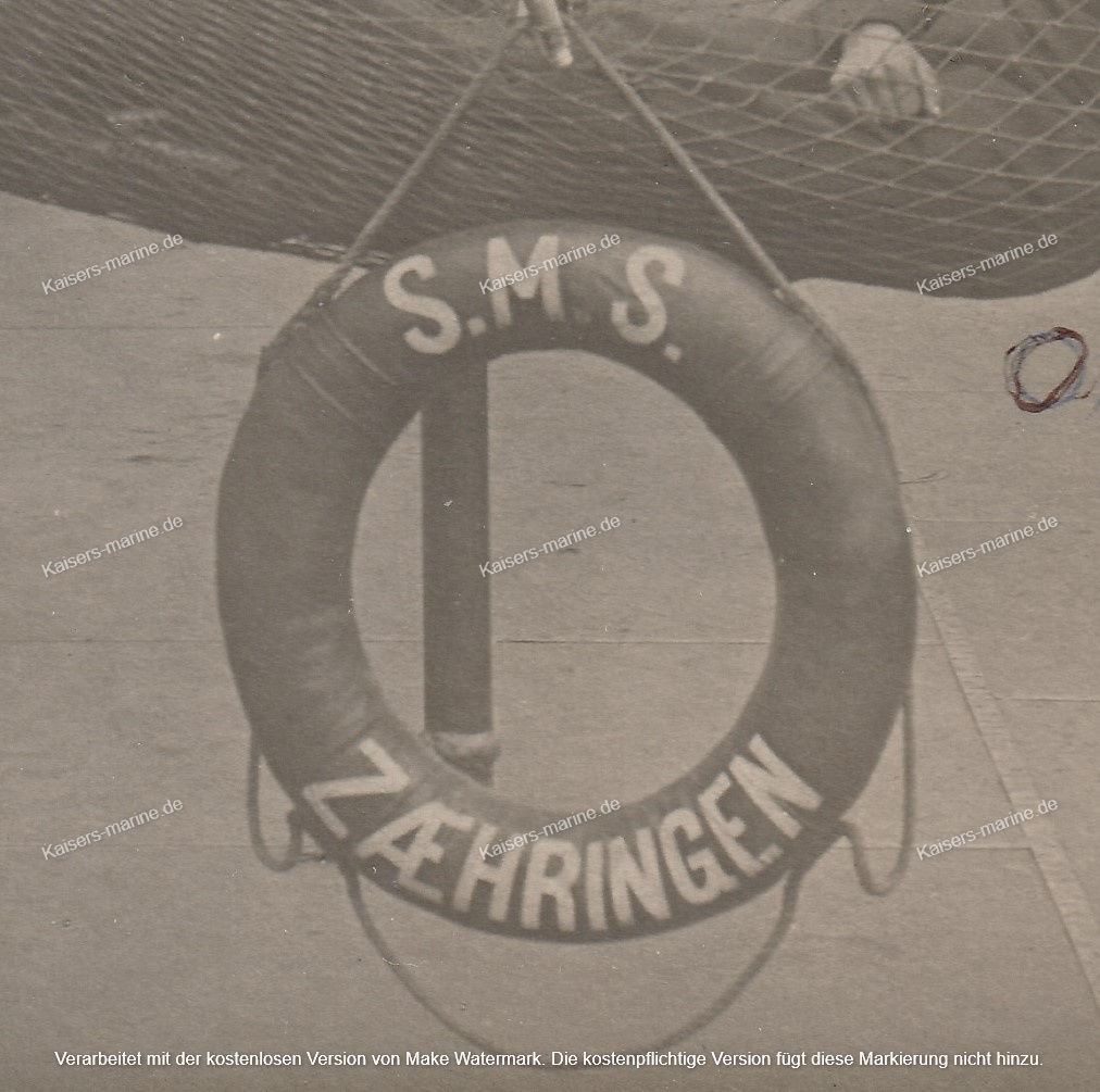 Kaisers Marine - Sammlung - SMS ZÄHRINGEN