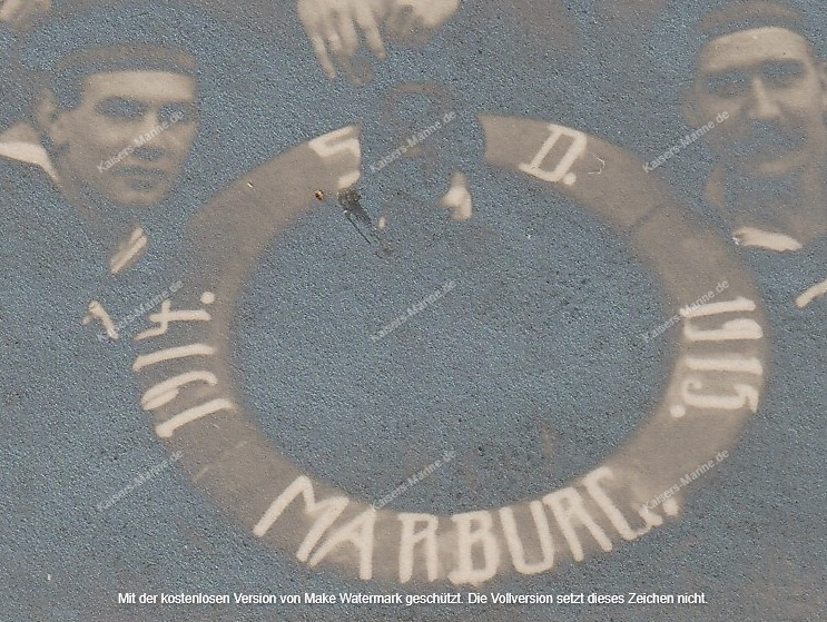 Kaisers Marine - Sammlung - SM Vorpostenboot MARBURG